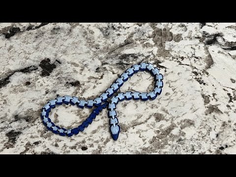 articulated snake 3d print