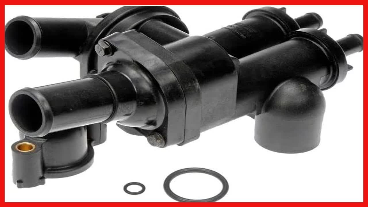 Dorman 902-319 Engine Coolant Thermostat Housing Assembly Compatible with Select Chrysler / Dodge