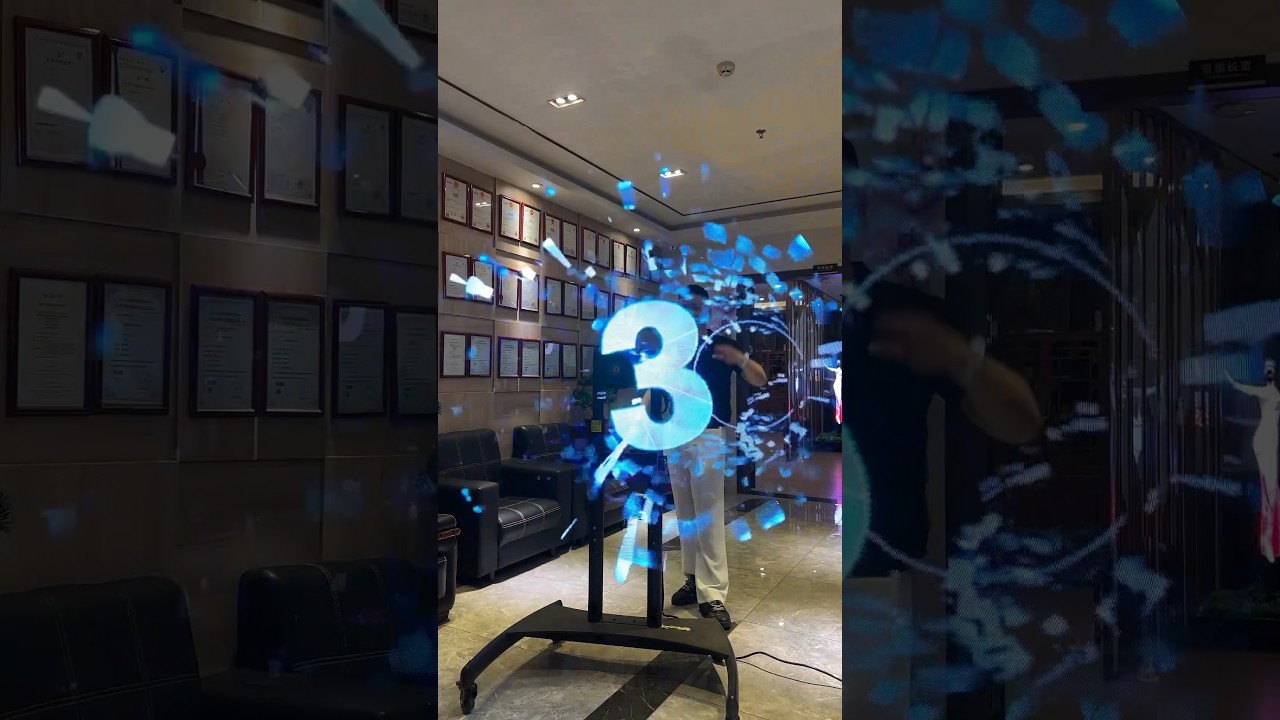 🔥Advanced 3D LOGO,shaping the future choice of corporate images#coeus #foryou #fan #hologram #fyp