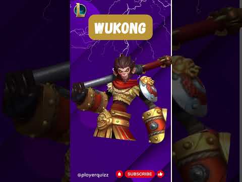 LEAGUE OF LEGENDS โ๏ธโ
Adivina el CAMPEรN Wukong ๐คฏ๐ก๏ธ #lol #leagueoflegends #quiz #funny @PlayerQuizz