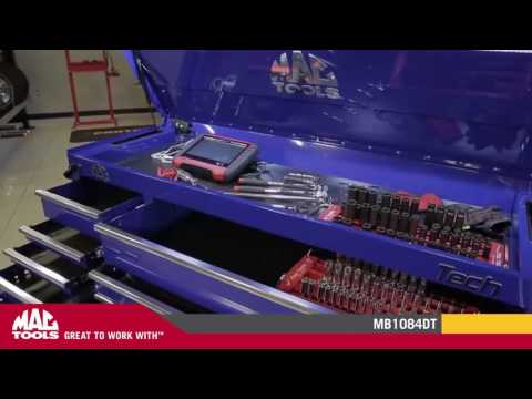 Mac Tools Tech series 16 drawer drop top workstation MB1084DT