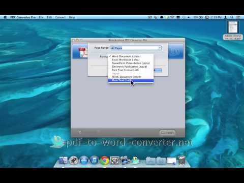 [PDF OCR to Word: Mac] How to Convert Scanned PDF to Word Document with OCR on Mac?