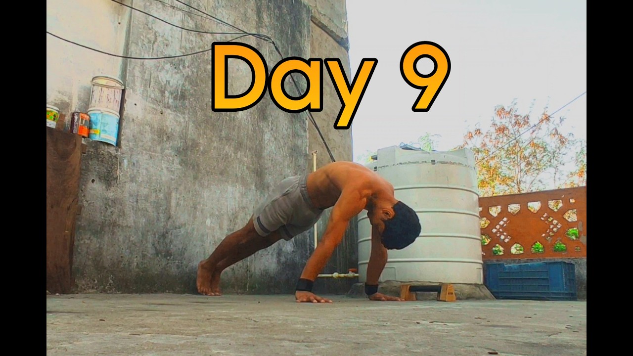 Caliathenics Day 09/90 Challenge | Planche