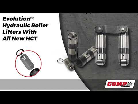 Comp Cams Evolution Hydraulic Roller Lifters with Hydraulic Cartridge Technology