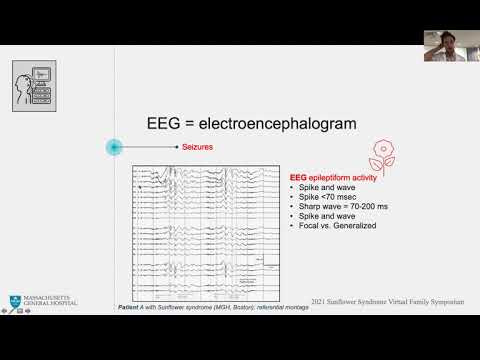 Sunflower Syndrome Family Conference 2021 - Ictal EEG provoked or unprovoked seizures?