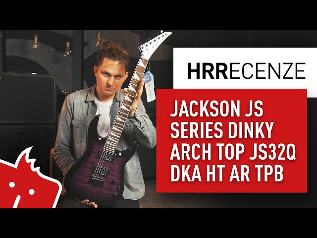 JACKSON JS Series Dinky Arch Top JS32Q DKA HT AR TPB Chitară electrică ...