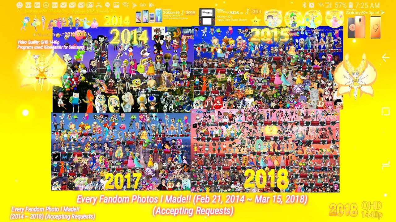 Every Fandom Photos I Made!! (2014 ~ 2018) (Accepting Requests)