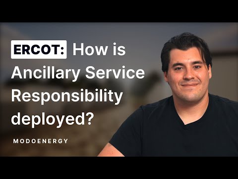 How are Ancillary Service responsibilities deployed in ERCOT?