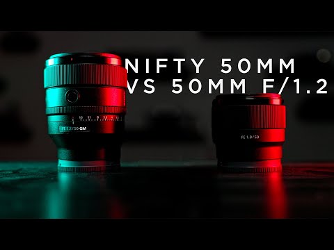 Sony 50mm f/1.2 GM vs f/1.8