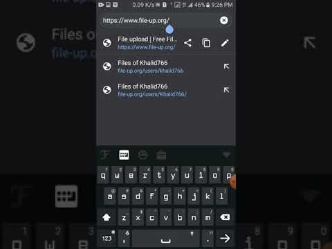 Search and Download files from file-up.org + link
