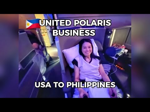 OUR FIRST UNITED POLARIS BUSINESS CLASS EXPERIENCE FROM SAN FRANCISCO TO MANILA