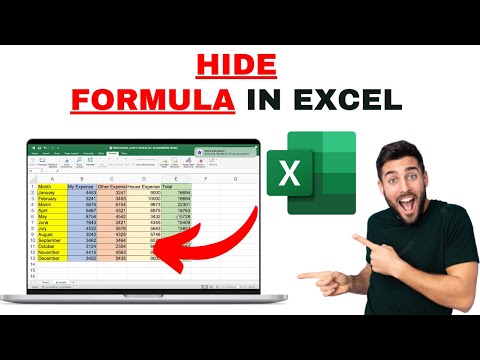 How to Hide Formula in Excel