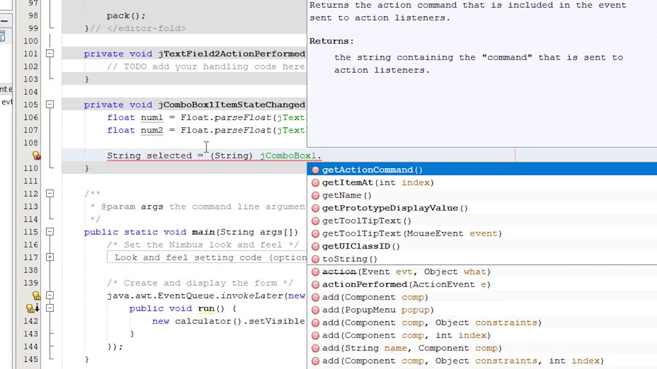 Java tutorial for beginners. Simple Calculator using java language (if and else and switch case).