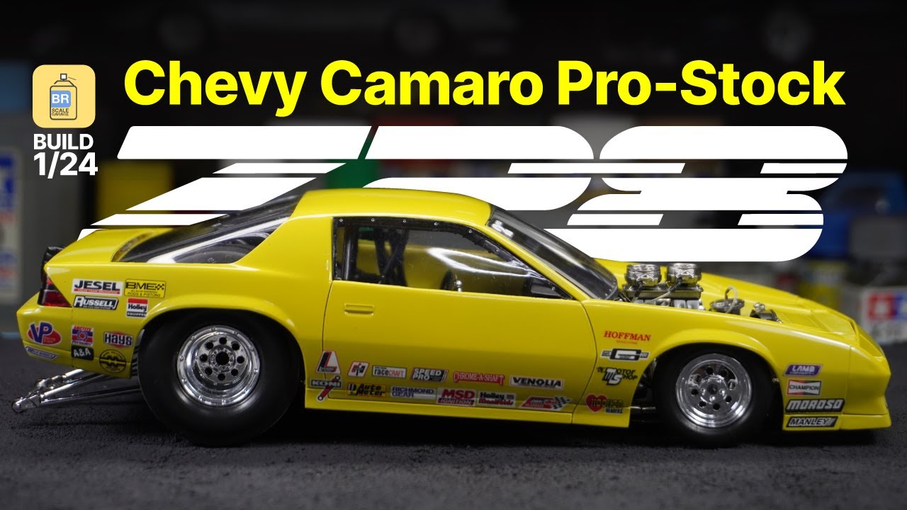 Build 1/24 Chevy Camaro Pro-Stock Monogram