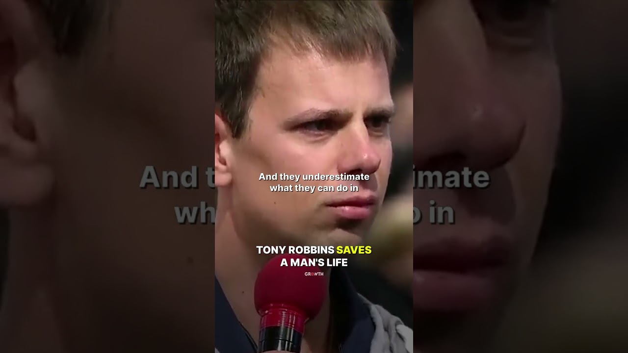 Tony Robbins SAVES Man's Life.