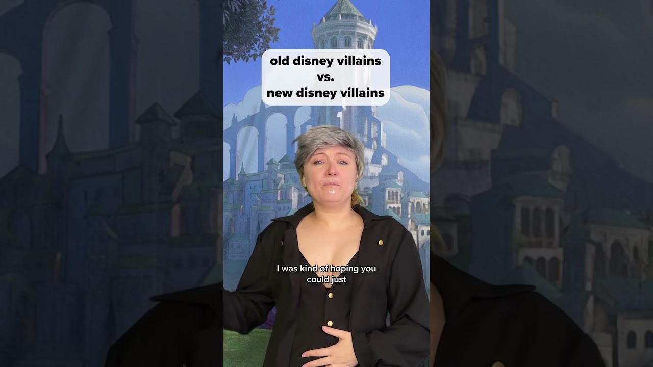 Old Disney Villains vs. New Disney Villains