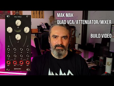Voxmachina MAK MAK Quad VCA / Attenuator / Mixer DIY PCB Kit | Reverb