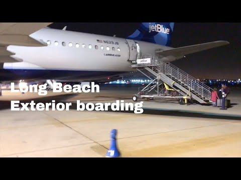 🔴 How Planes Are Boarded In Long Beach California LGB Airport 🔴