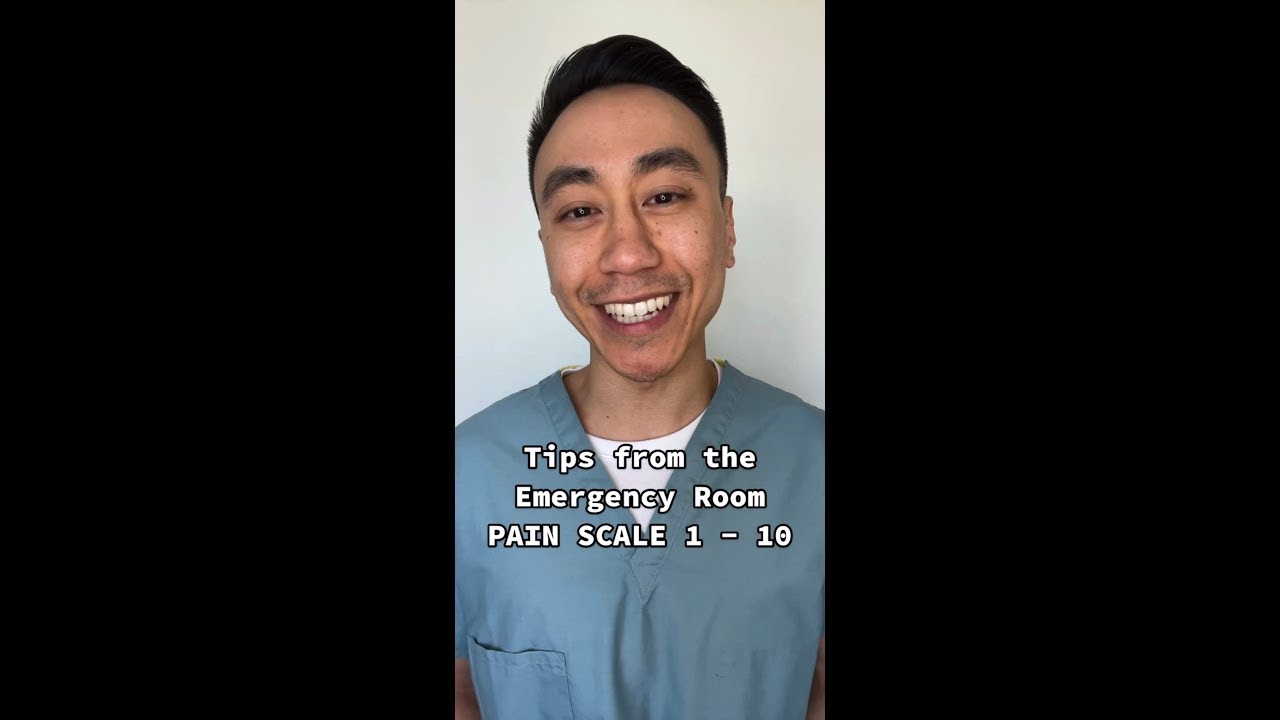 What Does Pain Scale 1-10 Mean? (Tips from the E.R.)