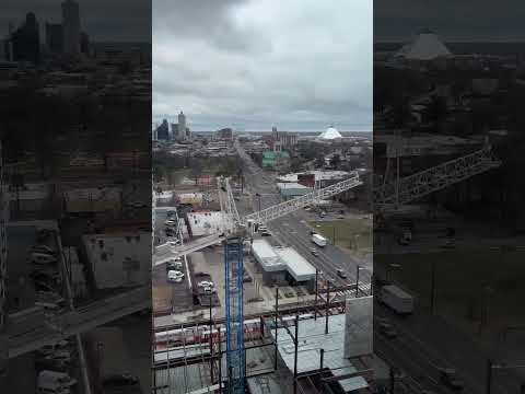 Memphis TN. Downtown. Pyramid. Bridge. Arena. Mississippi River. January 2023
