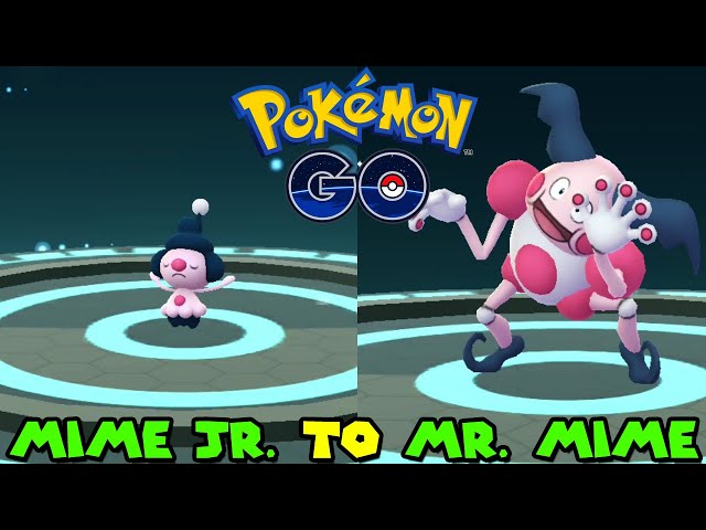 Where can Mime Jr. be found in Pokemon GO?