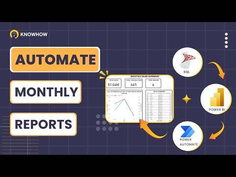 Automate SQL Reports & Sales Alerts with Power BI + Power Automate (No Code!)