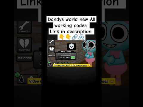 Dandys world new all working codes 2025 | roblox dandys world new codes