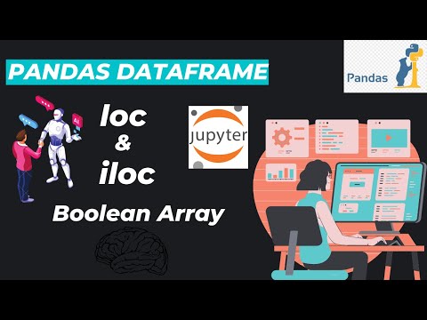 10. loc & iloc With Boolean Array | Python Pandas Tutorial