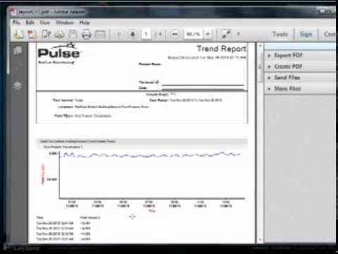 Pulse Report Tab
