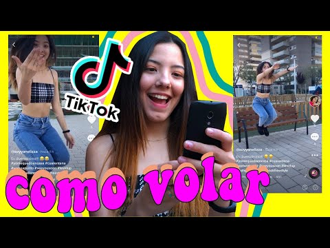 Como VOLAR en TIK TOK😱 #FlyingChallenge | 🔥EFECTO VIRAL🔥 | YANELIZZA