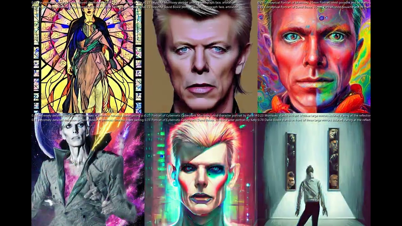 Stable Diffusion Prompt Interpolation #2: Musicians and Game of Thrones characters