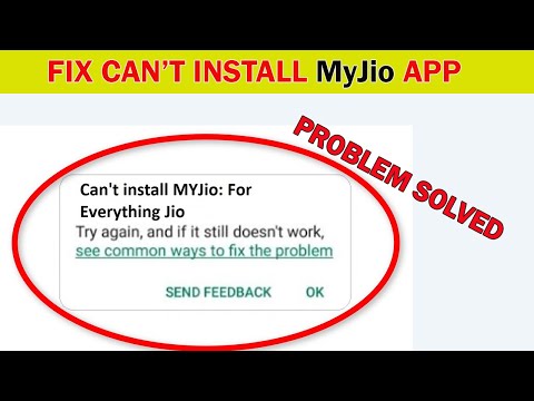 How To Fix Can't Install MyJio App Error On Google Play store Android & Ios [2020]