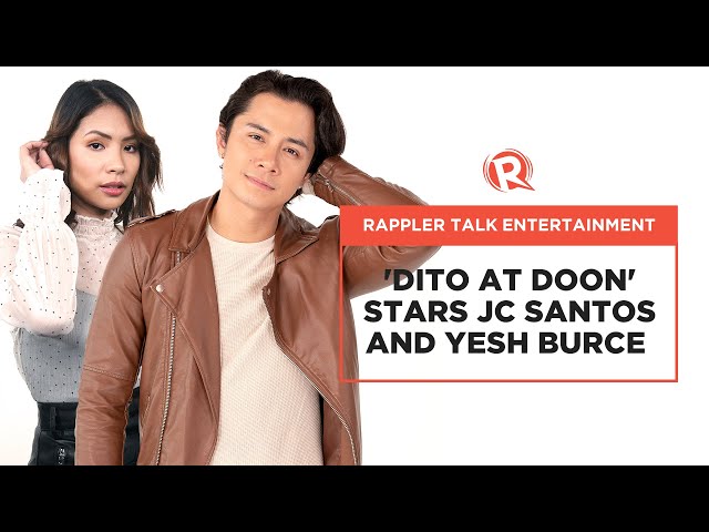 Rappler Talk Entertainment: 'Dito at Doon' stars JC Santos and Yesh Burce