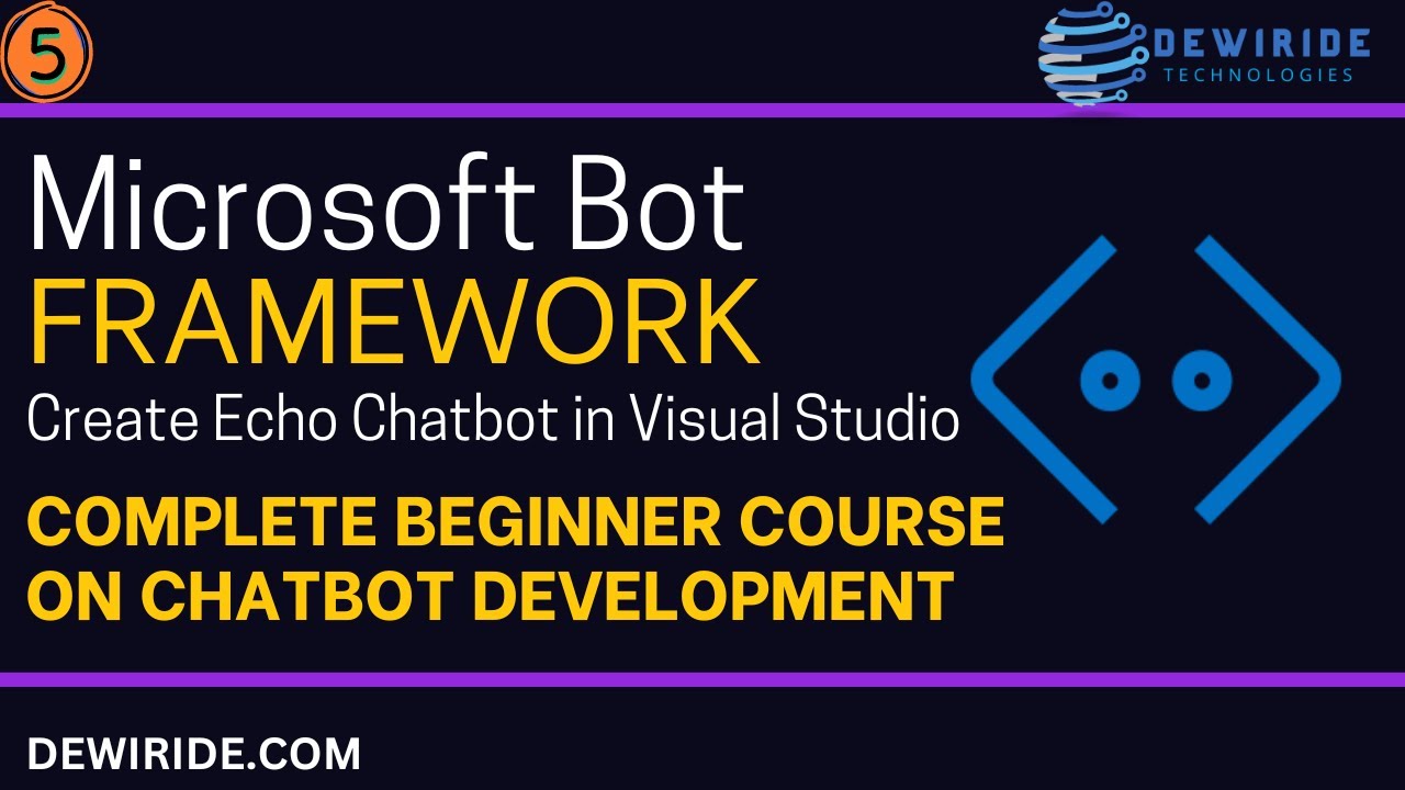 5. Create a Simple Echo Bot Chatbot using Microsoft Bot Framework SDK .NET C# in Visual Studio