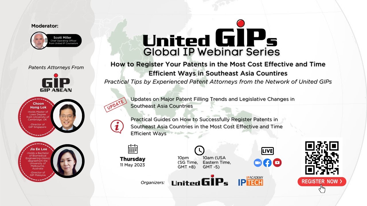 The Global IP Webinar Series - ASEAN