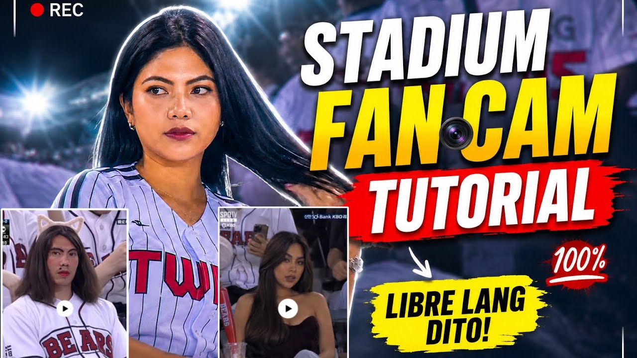 VIRAL STADIUM FAN CAM VIDEO TUTORIAL