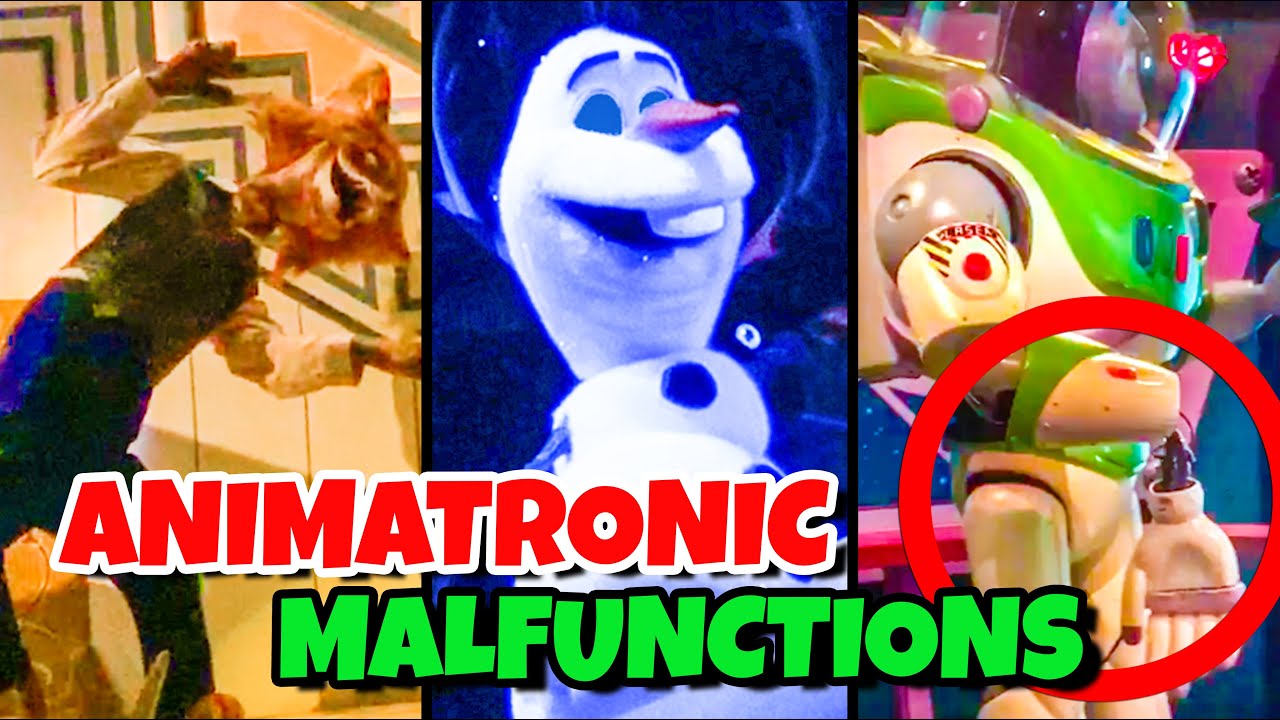 MyDisneyFix | Top 10 Disney Fails & Animatronic Malfunctions Pt 9 | TPMVids