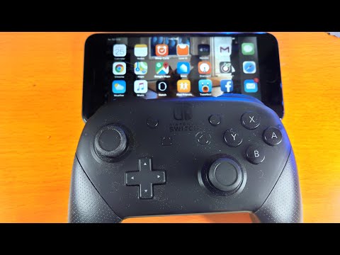 How To Connect Nintendo Switch Pro Controller to iPhone! [iOS 16]