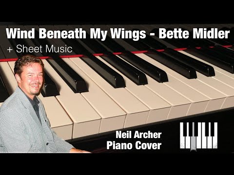 The Wind Beneath My Wings - Bette Midler - Piano Cover + Sheet Music