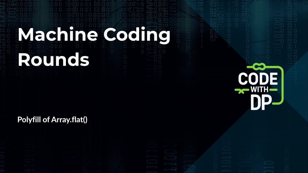 Array.flat() Polyfill in JavaScript 🔥 | Frontend Machine Coding Round #1