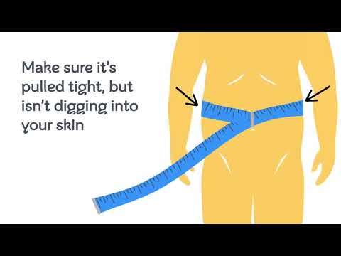 How do you measure your waist?