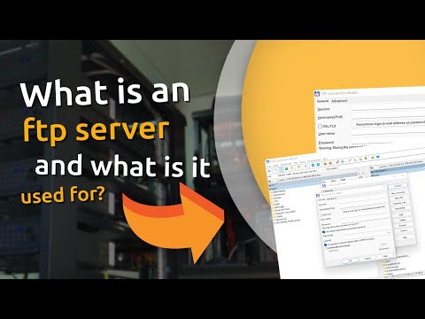 What is an FTP server and what is it used for?
