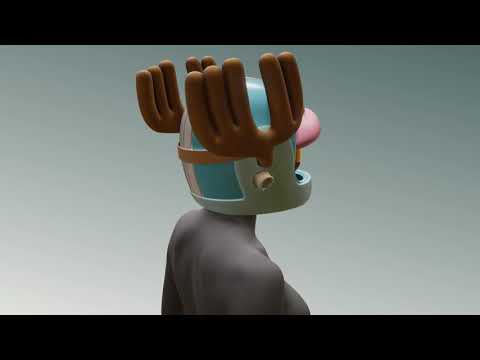 🪖 Chopper egghead helmet- ONE PIECE COSPLAY・ STL File for 3D printing・Cults