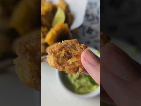 tostones - double fried plantains #explore #food