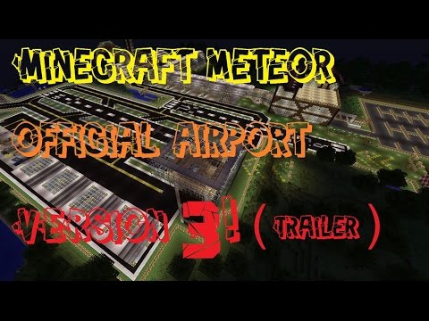 Minecraft Flans Airport | MinecraftMeteor Official Airport V3 Teaser Trailer