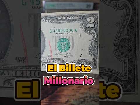 🚨💵The Millionaire Bill - Bill with Serial Number Value. Valuable? Two dollars. #bills