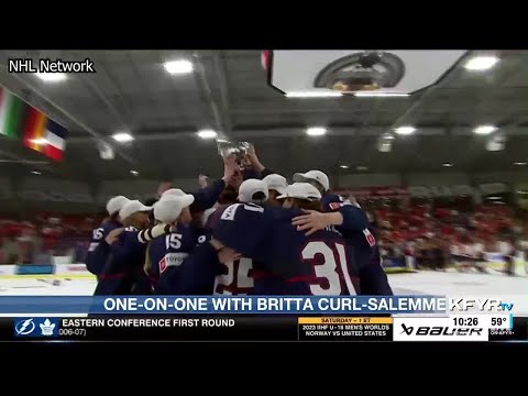 Britta Curl-Salemme reflects on PWHL Championship; looks ahead to Olympics