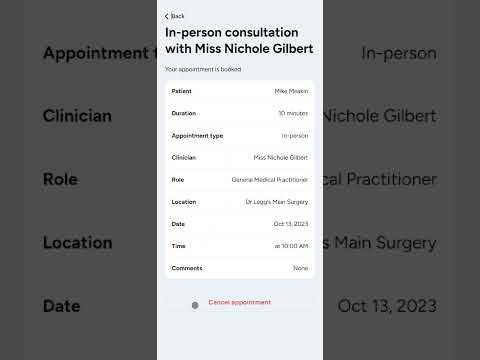 How to cancel an appointment in Anima