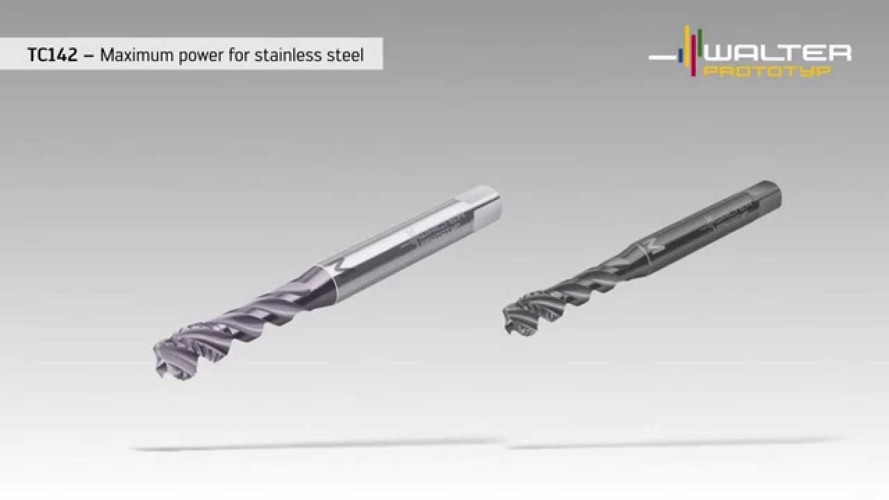 Walter Prototyp Threading TC 142 - the specialist for stainless steels that adds process reliability