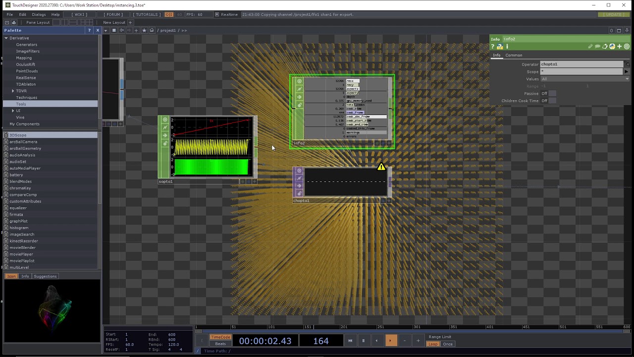 Manhsplains: Texture Instancing Tutorial in Touchdesigner